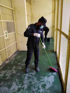 Covid-19: Cleaning and disinfecting being carried out at Maafushi ...