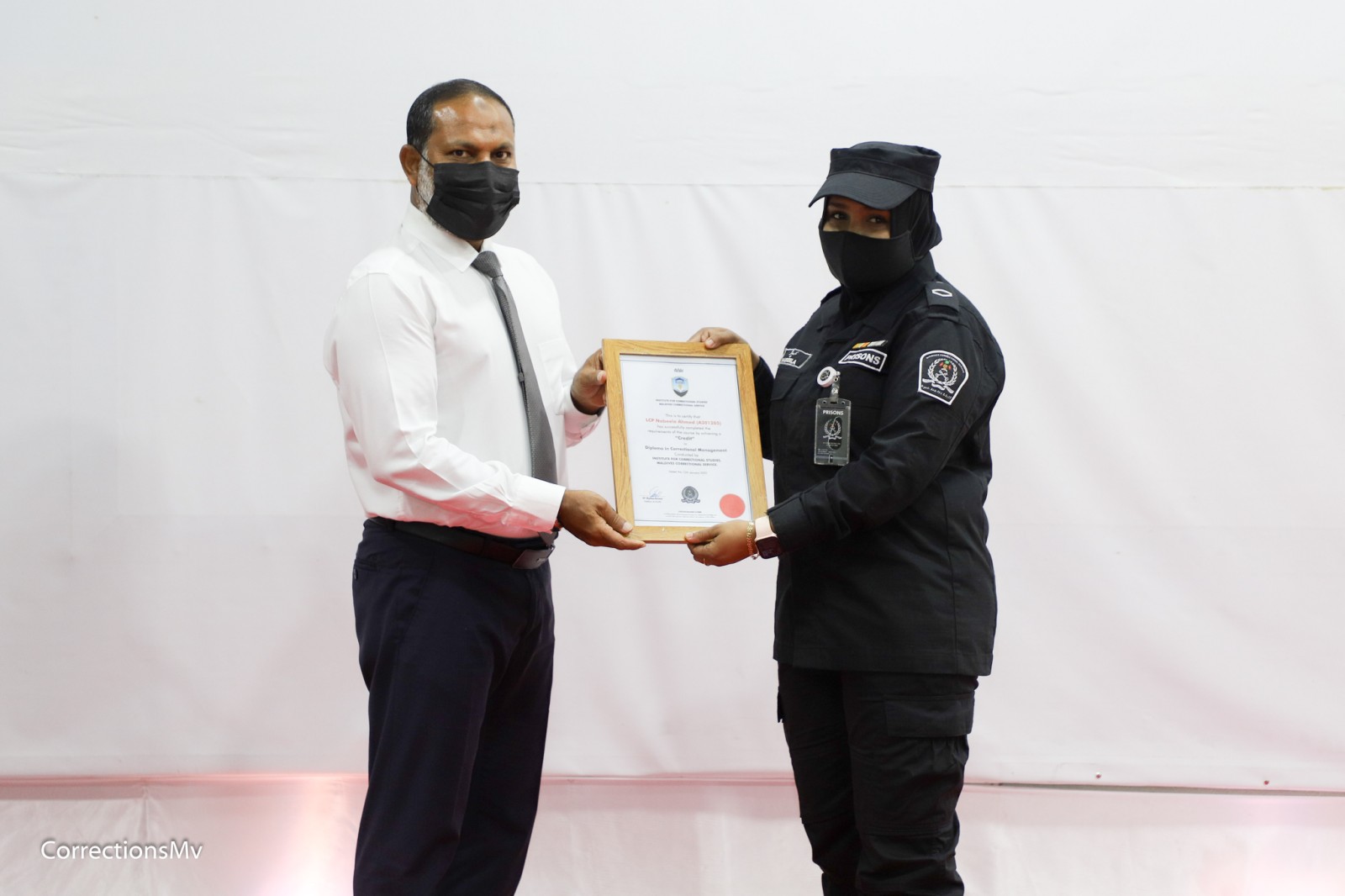 MCS holds graduation ceremony for graduates of Diploma in Correctional ...